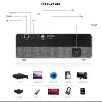 China Ehomm Q9 1080P Projector with 800 ANSI Lumens, Android 12 System, and 300-inch Projection Capability for sale