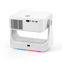 China D2 FHD Android TV Projector 1080P with 350-400 ANSI Lumens, Voice Control and 180° Rotation Design for sale