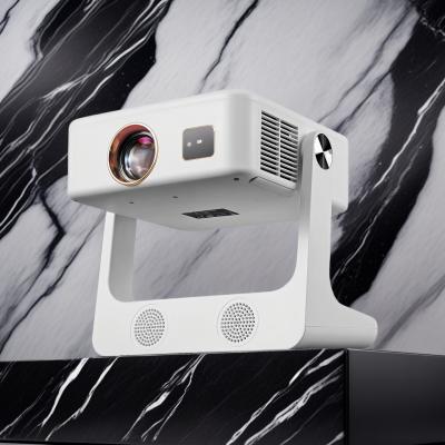 China Ehomm D1 White FHD 1080P Android TV Projector with 350-400 ANSI Lumens and 1+8G System for sale