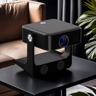 China D1 Dark Gray Full HD 1080P Android TV Smart Projector with 350-400 ANSI Lumens and 1.09 Throw Ratio for sale