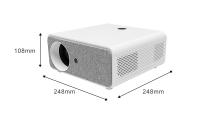 China Ehomm X1 White FHD 700 ANSI Lumens Android Smart Projector with Auto Focus and 50,000 Hour Lamp Life for sale