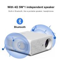 China Ehomm X1 White FHD 700 ANSI Lumens Android Smart Projector with Auto Focus and 50,000 Hour Lamp Life for sale
