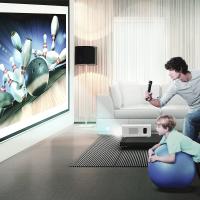 China Ehomm X1 Auto Focus Android Projector 700 ANSI Lumens Native 1080P with 4K Support for Education and Home Entertainment for sale