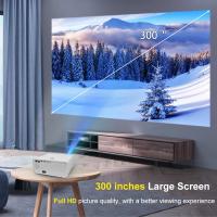 China Ehomm X5 4K Home Cinema Projector with 700 ANSI Lumens, 1080P Native Resolution and Android 9.0 Smart System for sale