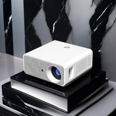 China Ehomm X1 White FHD 700 ANSI Lumens Android Smart Projector with Auto Focus and 50,000 Hour Lamp Life for sale