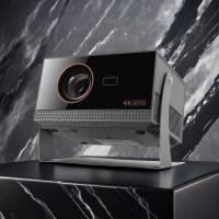 China H1 Dark Gray Full HD Smart Projector 1080P Native 600 ANSI Lumens Android 12 Auto Focus 300 Inch Screen for sale