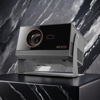 China H1 Dark Gray Full HD Smart Projector 1080P Native 600 ANSI Lumens Android 12 Auto Focus 300 Inch Screen for sale