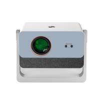 China H5 White Google TV Projector 1080P 600 ANSI Lumens with 50000 Hour Lamp Life for Home Theater for sale