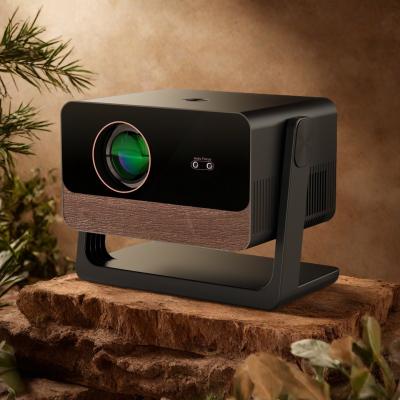 China H5 Black Dust Free Home Cinema Projector Full HD 1080P 600 ANSI Lumens Android TV System with 50,000 Hour Lamp Life for sale