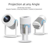 China J1 Mini Flip Android 11.0 Smart Projector 1080P 150 ANSI Lumens with WiFi 6 Connectivity and 30-150 Inch Display for sale