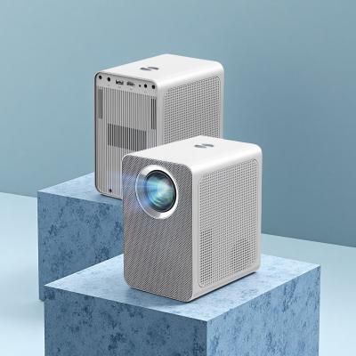China F1 White Netflix Licensed Projector Mini 1080P Auto Focus 250 ANSI Lumens Home Theater System for sale