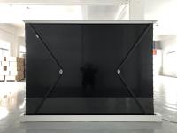 China Ultra Quiet Electric Floor Rising Projector Screen with CBSP Material - 72