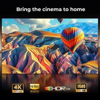 China Ehomm D1 Dark Gray Projector 1080P FHD 350-400 ANSI Lumens with Official Netflix & Auto Focus for sale