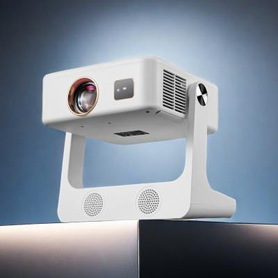 China Ehomm D1 White FHD 1080P Projector with 350-400 ANSI Lumens and Official Netflix/Disney+ Streaming Support for sale