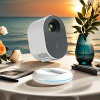 China C1 Mini 720P Portable Android Projector with 20,000mAh Battery and 170 ANSI Lumens for Outdoor Use for sale