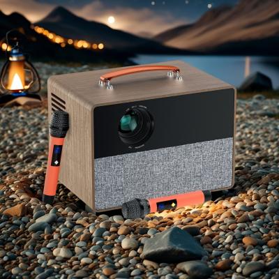 China V1 Karaoke Projector 1080P Native Resolution 100W Sound System Android 9.0 Home KTV Entertainment for sale