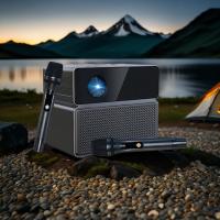 China Ehomm T1 Karaoke System 1080P Projector with 30W Sound and Android 9.0 for Home Entertainment for sale