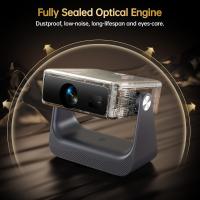 China Ehomm D2 FHD 1080P Android Projector with 350-400 ANSI Lumens, Auto Focus and 10W Dual Speakers for Home Cinema for sale