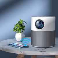 China M1 Mini Full HD 1080P Android Projector Unique Cylindrical Projector with Carry Bag / Mini Tripod for sale