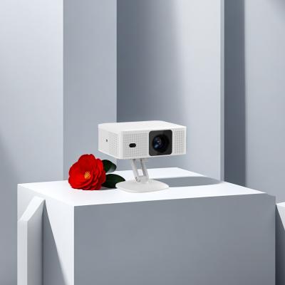 China B1 Mini Flip Projector 720P/1080P with 250-300 ANSI Lumens, Android 14.0 System and 180° Ceiling Projection for sale