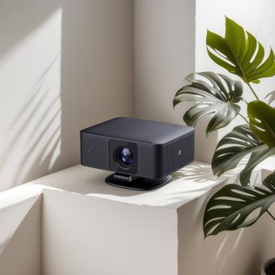 China Mini Flip Projector Android 14.0 720P 250-300 ANSI Lumens Auto Focus 180 Degree Ceiling Projection for sale
