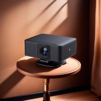 China Mini Flip Projector Android 14.0 720P 250-300 ANSI Lumens Auto Focus 180 Degree Ceiling Projection for sale