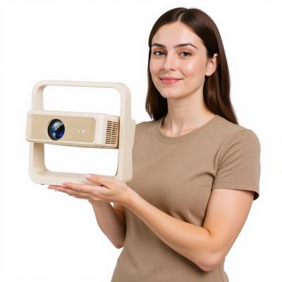 China D5 Full HD Projector 1080P 4K Google TV with Auto Focus - 350-400 ANSI Lumens, 1.9kg Portable Design for sale