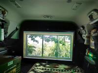 China Drive & View Pro In-Car Cinema System with 40-60 Inch Screen and Universal Headrest Mount for sale