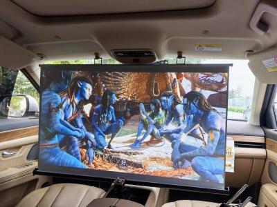 China Drive & View Pro In-Car Cinema System with 40-60 Inch Screen and Universal Headrest Mount for sale