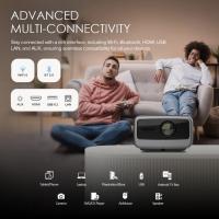 China M6 High Brightness 1200 ANSI Lumens 1080P Native Full HD Projector for sale