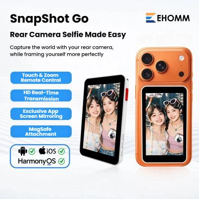 China SnapShot Go Rear Camera Selfie Controller with Real-Time Screen Mirroring 1080p HD for sale