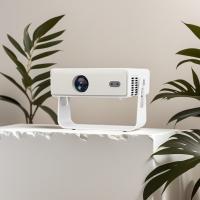 China J3 Portable Smart LCD Projector 720P HD 200 ANSI Lumens WiFi 6 Android 14 Auto Keystone Outdoor Travel for sale