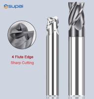 China Carbide Tungsten Steel Milling Cutter 3 Flute Aluminum CNC Machining Milling Tools for sale
