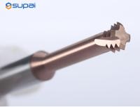 China Thread Mill Tungsten Carbide Single 1 Teeth 3 Teeth Full Tooth ISO UNC UNF Pitch CNC Internal Machining Aluminum Cutter for sale