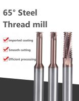 China Thread Mill Tungsten Carbide Single 1 Teeth 3 Teeth Full Tooth ISO UNC UNF Pitch CNC Internal Machining Aluminum Cutter for sale