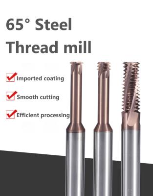 China Thread Mill Tungsten Carbide Single 1 Teeth 3 Teeth Full Tooth ISO UNC UNF Pitch CNC Internal Machining Aluminum Cutter for sale