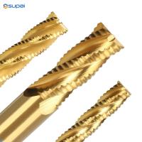 China M42 Cnc Milling Cutter Tools 3 Flute HSS End Mill Low Speed Metal Tool Milling Cutter for sale