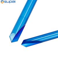 China Chamfer Drill Bit 2-12mm 90 Degree CNC Machine Router Bit Nano Blue Coated  Milling Tool for sale