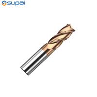 China Hrc55 Carbide End Mill 1-6mm 4 Flutes Metal Key Seat Face Router Bit Milling Cutter Alloy Coating Drill Bits Cnc Maching for sale