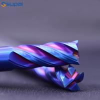China HRC65 Carbide End Mill CNC Cutting Tools Alloy Carbide Milling EndMills Tungsten Steel Milling Cutter Square Router Bit for sale