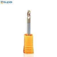China HRC58 4 Flutes Ball Nose End Mill Metal Carving Milling Cutter Engraving For Copper Steel for sale