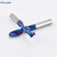 China High Precision 5 XD Tungsten Carbide Drill Bits Inner Coolant With Brazer Coating for sale