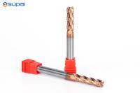 China Solid Carbide Roughing End Mill 3 4 flute 3~20mm CNC Milling Cutter Bits Router Bit For Acrylic Wood for sale