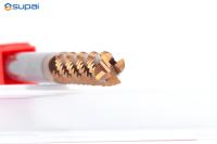 China Solid Carbide Roughing End Mill 3 4 flute 3~20mm CNC Milling Cutter Bits Router Bit For Acrylic Wood for sale