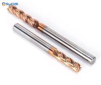 China Solid Carbide Roughing End Mill 3 4 flute 3~20mm CNC Milling Cutter Bits Router Bit For Acrylic Wood for sale