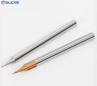 China Micro Ball Nose End Mill 2 Flutes R0.1-0.45mm Tungsten Steel CNC Milling Cutter TiCN Engraving Bit Coated Milling Bit for sale