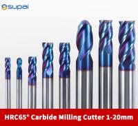 China Dia 0.5-20mm Solid Carbide End Mill / End Mill Tool For Metal Wood Working for sale