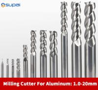China Dia 0.5-20mm Solid Carbide End Mill / End Mill Tool For Metal Wood Working for sale