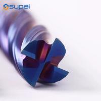 China HRC68 Carbide Square End Mill 2/4 Flutes Alloy High Quality Milling Tungsten Steel EndMills CNC Cutting Tools 1-20mm for sale