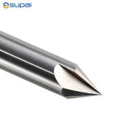 China Straight Shank Carbide End Mill 90 Degree For Deburring And Chamfrering for sale